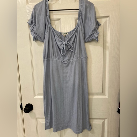 EARTHBOUND | Dresses | Earthbound Baby Blue Dress Size Xl | Poshmark